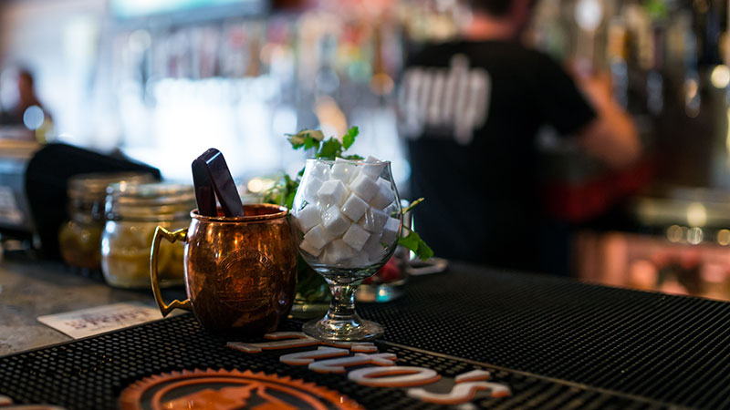 bar setup - Gulp Playa Vista - Gulp Brew Co